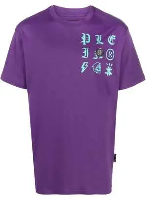 Philipp Plein Ss Gothic Plein Cotton T-shirt