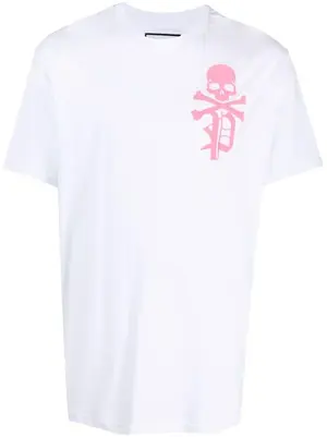 Philipp Plein Ss Skull & Bones Round-neck T-shirt