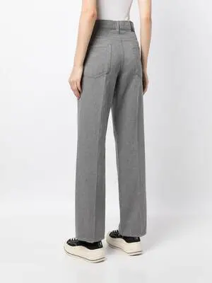 R13 Lemmy Mid-rise Straight-leg Jeans