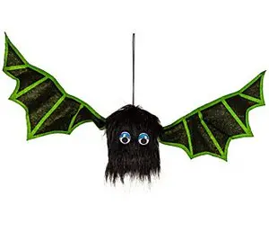 EVERGREEN Animated Shaking Bat W/ Sound Hanging Decor - One-color