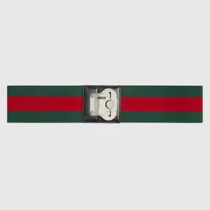 Gucci Luggage Elastic Web Band - Red