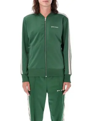 Palm Angels New Bomber Track Jacket Forest Green