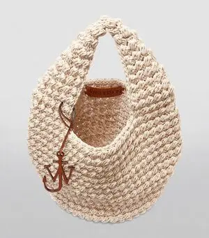 JW Anderson Large Cotton Popcorn Basket Bag
