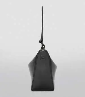 Loewe Calfskin Hammock Bag - Black