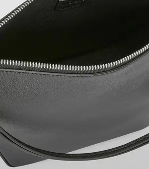Loewe Calfskin Hammock Bag - Black