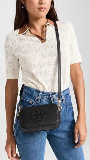 Tory Burch Mini Crossbody Bag - Black