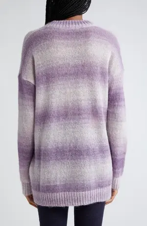 Missoni V-neck Gradient Stripe Sweater