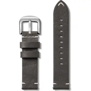 Shinola 20mm Leather Strap - Black