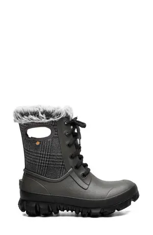 Bogs Arcata Dash Insulated Waterproof Snow Boots - Cement Multi