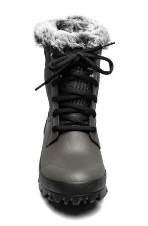 Bogs Arcata Dash Insulated Waterproof Snow Boots - Cement Multi