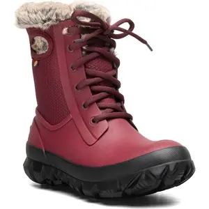 Bogs Arcata Dash Insulated Waterproof Snow Boots - Ox Blood