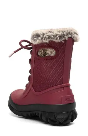 Bogs Arcata Dash Insulated Waterproof Snow Boots - Ox Blood