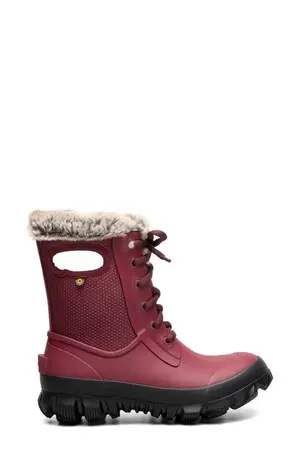 Bogs Arcata Dash Insulated Waterproof Snow Boots - Ox Blood