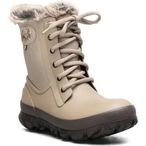 Bogs Arcata Dash Insulated Waterproof Snow Boots - Taupe