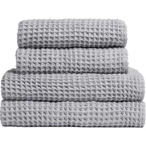 PARACHUTE Turkish Cotton Waffle Bath Essentials Grey