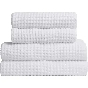 PARACHUTE Turkish Cotton Waffle Bath Essentials - White