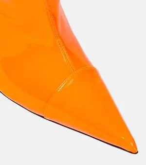 Alexandre Vauthier Patent Leather Knee-high Boots