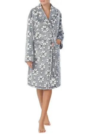 Kate Spade New York Plush Robe Black