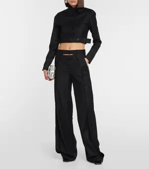 AYA MUSE Tio Low-rise Wide-leg Pants