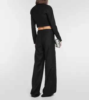 AYA MUSE Tio Low-rise Wide-leg Pants