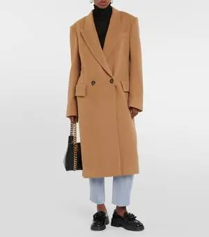 Stella McCartney Double-breasted Wool Coat