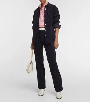 MARANT ETOILE Rwan Corduroy Flared Pants