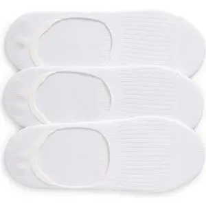 NORDSTROM Nordstrom 3-Pack Modern No-Show Liner Socks