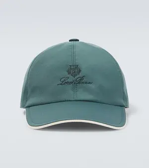 Loro Piana Logo Baseball Cap - Green