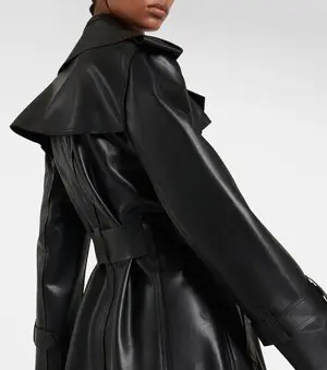 Norma Kamali Belted Trench Coat