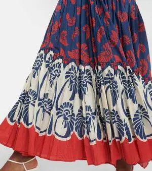 La DoubleJ Palmetto Placée Maxi Skirt