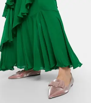 JIMMY CHOO Gala Ballet Flats