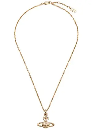 VIVIENNE WESTWOOD Mayfair Bas Relief Orb Necklace - Gold