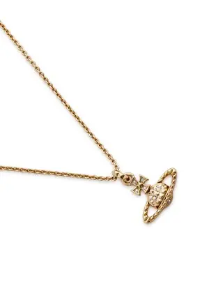 VIVIENNE WESTWOOD Mayfair Bas Relief Orb Necklace - Gold