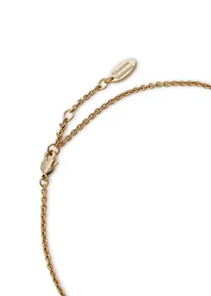 VIVIENNE WESTWOOD Mayfair Bas Relief Orb Necklace - Gold