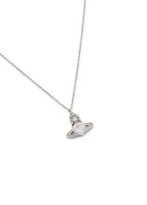 VIVIENNE WESTWOOD Ariella Embellished Orb Necklace - Silver
