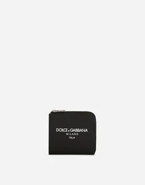 Dolce & Gabbana Calfskin Card Holder With Logo - Multicolor