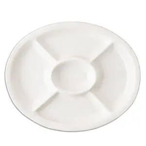 JULISKA Puro Crudite Platter - Whitewash