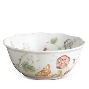 LENOX Butterfly Meadow Large All Purpose Bowl - White
