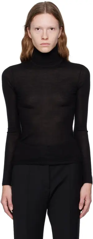 Gabriela Hearst Gabriela Hearst Black Costa Turtleneck - Black