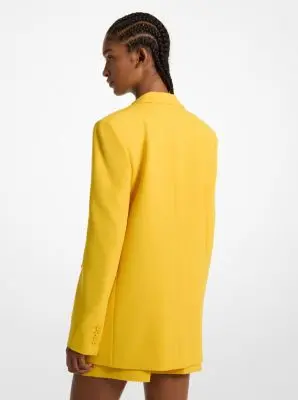 Michael Kors Crepe Boyfriend Blazer