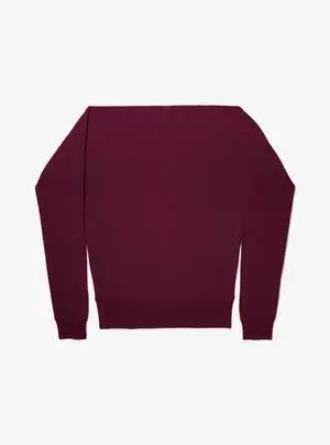 Michael Kors Cashmere Sweater Scarf - Red