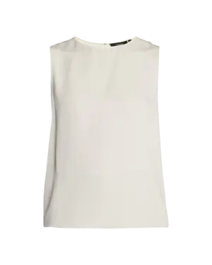 Theory Silk Shell Top - Ivory