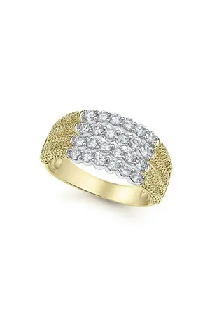 Lagos Signature Caviar Superfine Diamond Statement Ring