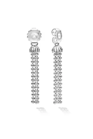 Lagos Signature Caviar Tassel Drop Earring Backs