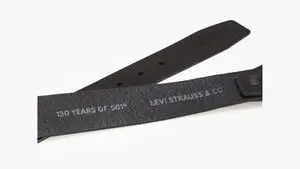 LEVI'S Heritage Leather Belt - Regular Black