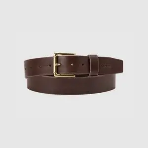 LEVI'S Levi's Heritage Leather Belt Dark Brown