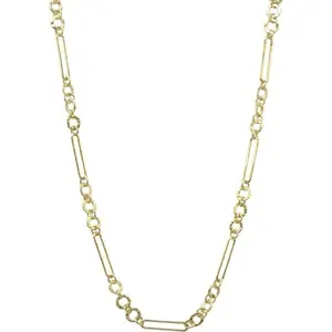 Armenta Sueno Paper Clip Chain Necklace - Gold