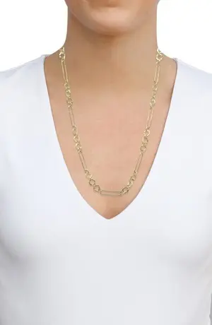 Armenta Sueno Paper Clip Chain Necklace