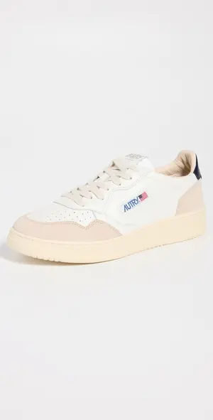 AUTRY Medalist Low Sneakers - Wht/blue