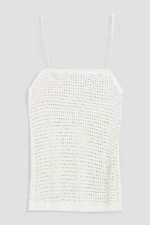 Anna Sui Crystalembellished Fishnet Top